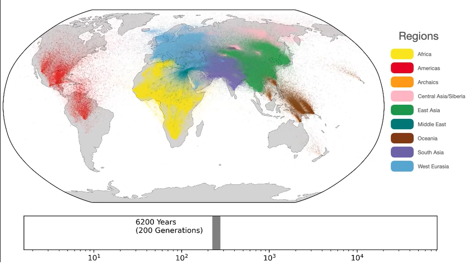 A huge family tree to understand the human family
