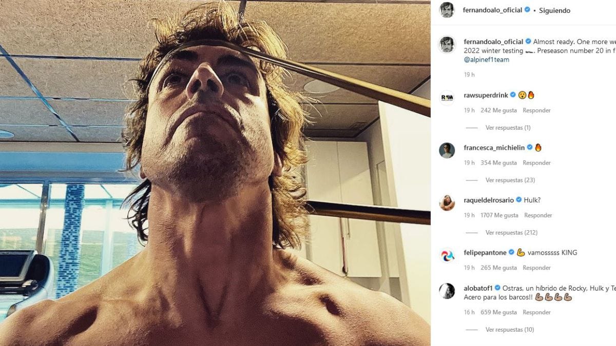 The most beastly photo of Alonso