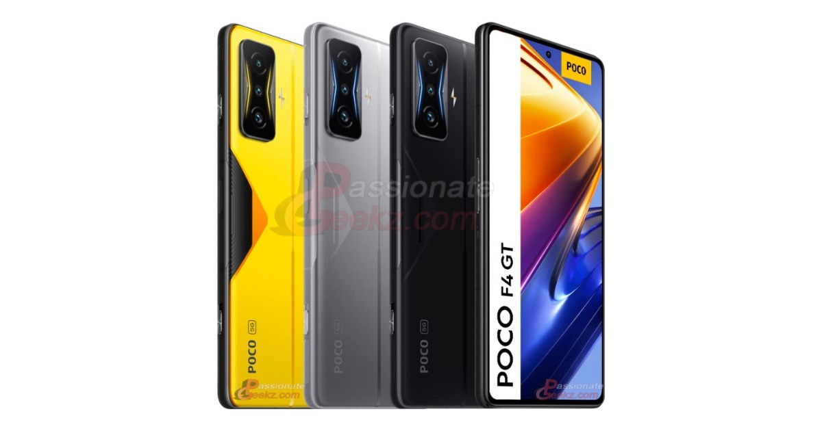 POCO F4 GT: here are the variants and colors for the next Xiaomi smartphone