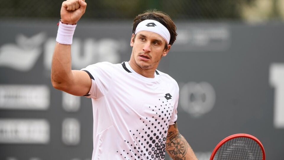 Camilo Ugo Carabelli celebrated at the Tigre Challenger