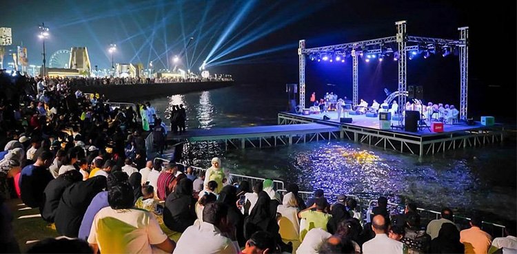 The colorful celebrations of the "Jeddah season" took the city four months