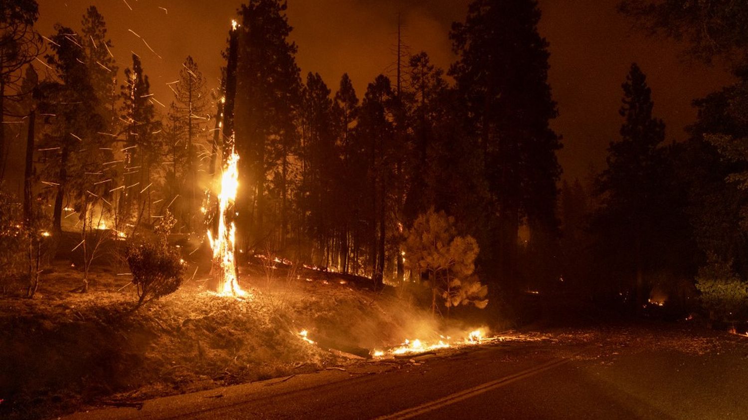 United States: a violent fire continues to spread in California ...