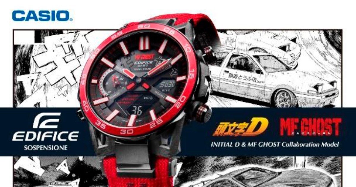 Casio EDIFICE Releases a New Hybrid Chronograph Watch for Manga Fans