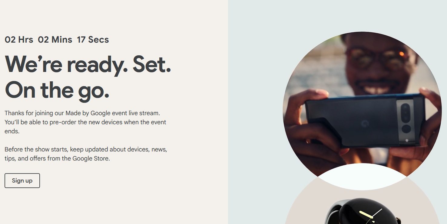 How to follow the Pixel 7 and Pixel Watch presentation event