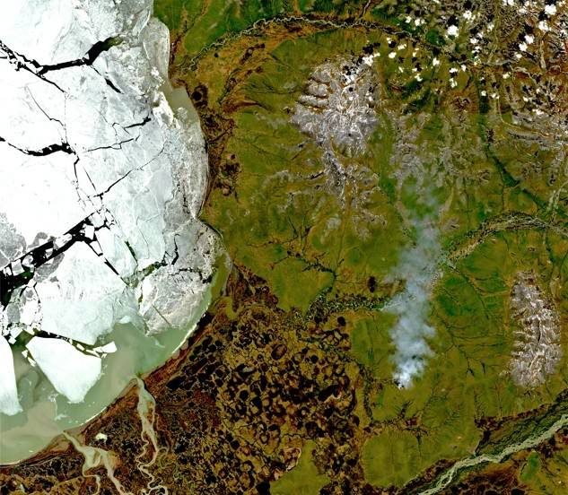 Warming Arctic climate fuels massive permafrost fires