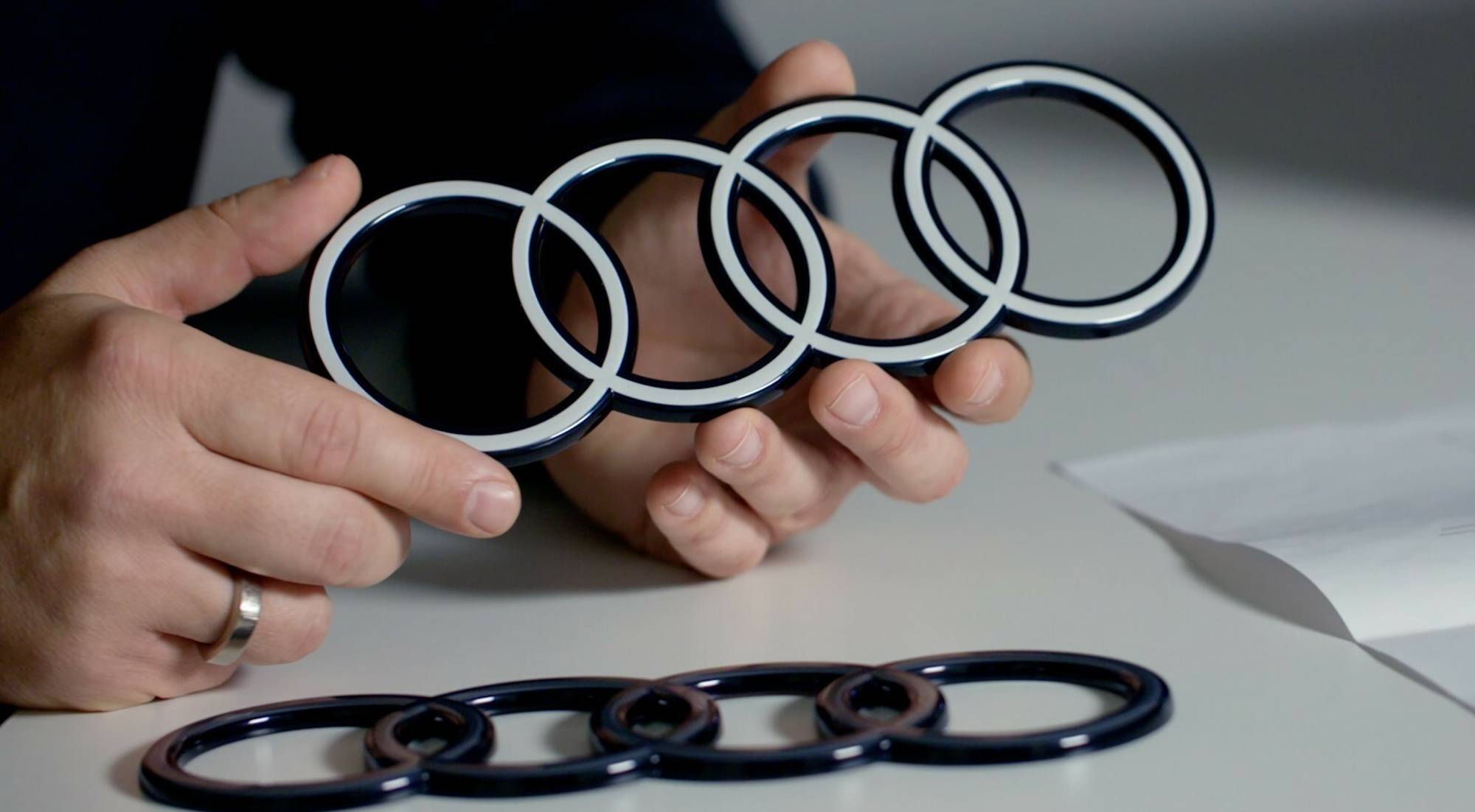 What's so special about the new Audi rings?