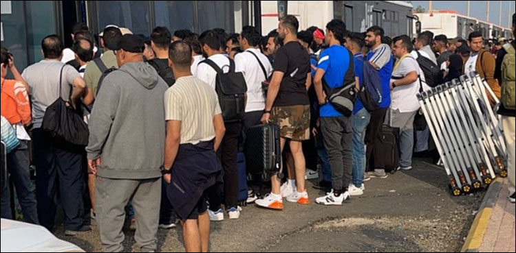 FIFA World Cup final: Thousands from Saudi Arabia at the border to go ...