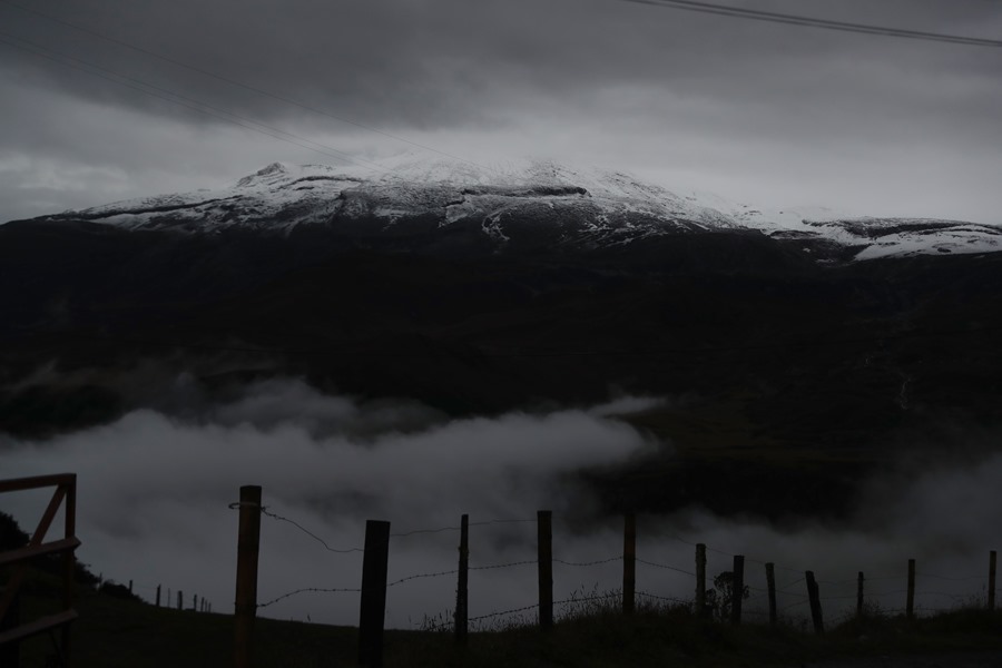 Increased seismic activity in the Nevado del Ruiz volcano
