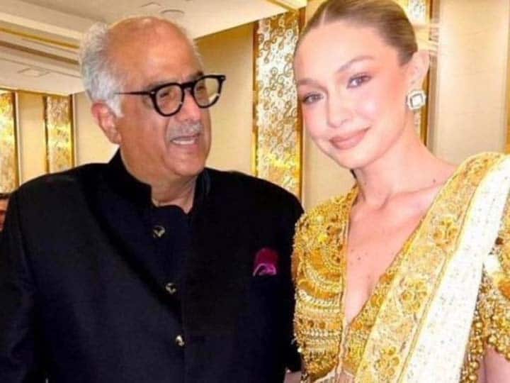 'Patli Kamariya Tori Hi Hi', Boney Kapoor struck such a pose with Gigi ...
