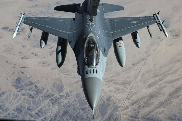 American F-16 plane crashed in South Korea