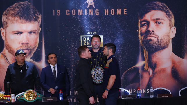 Canelo Álvarez vs John Ryder: height, statistics, titles, records and KOs