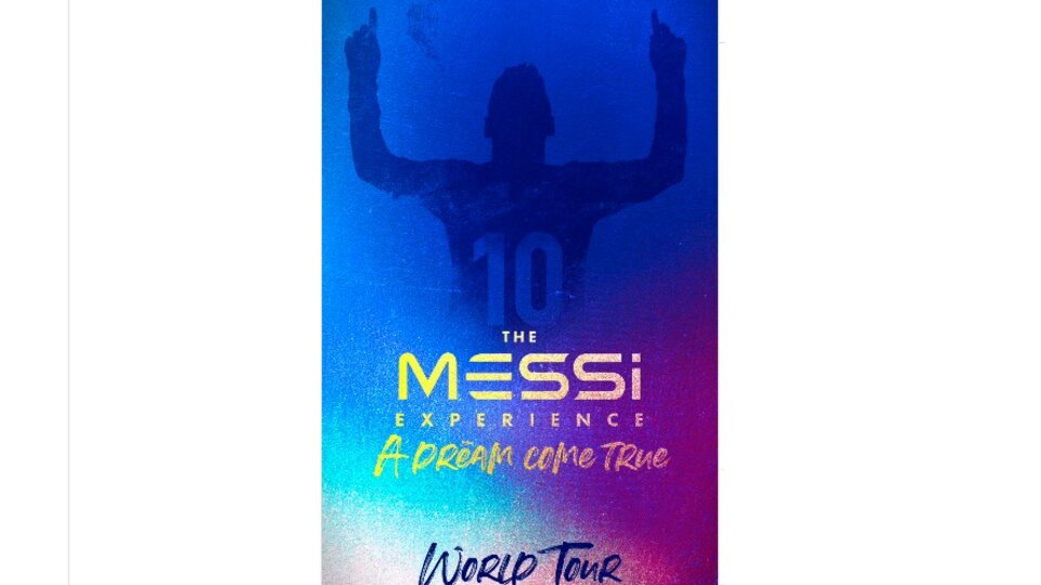 Messi launched the interactive exhibition that will travel the world