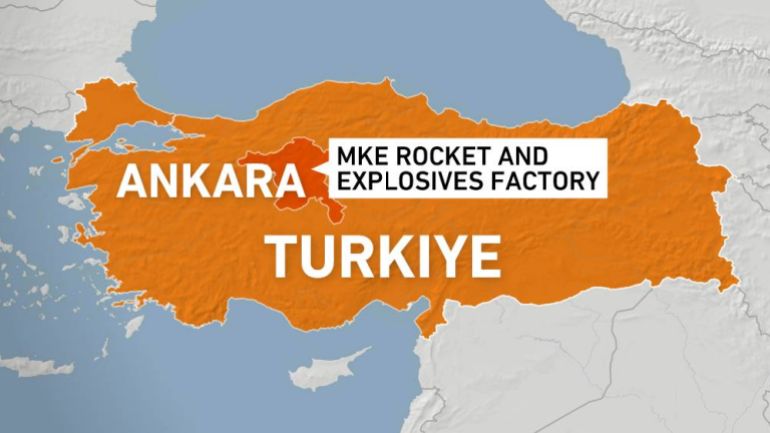 Terrible explosion in Turkey's missile factory