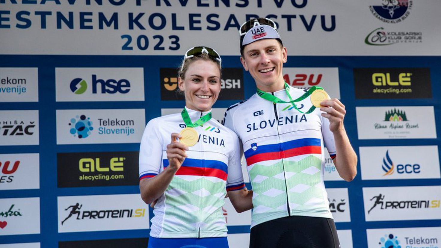 Urska Zigart and her boyfriend Tadej Pogacar rule in Slovenia