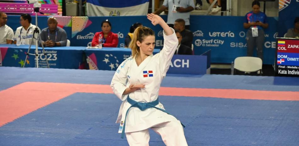 Central American Games: Dominican María Dimitrova wins gold in karate