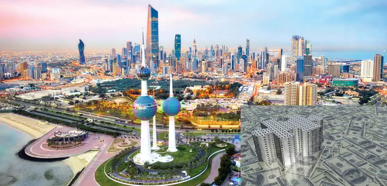 How many of Kuwait's population are millionaires?