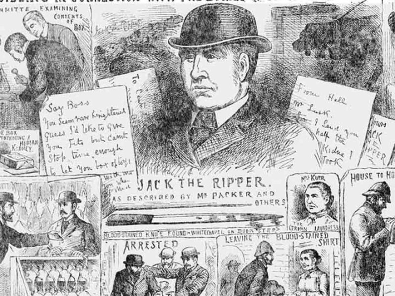 Stop rotaries, 'Jack the Ripper' is a cigar man named Hyam Hyams