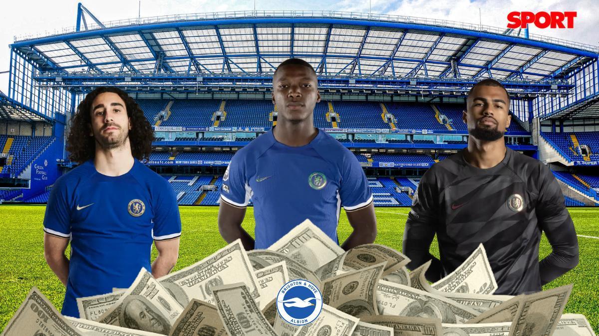 Chelsea 'cover' Brighton in millions