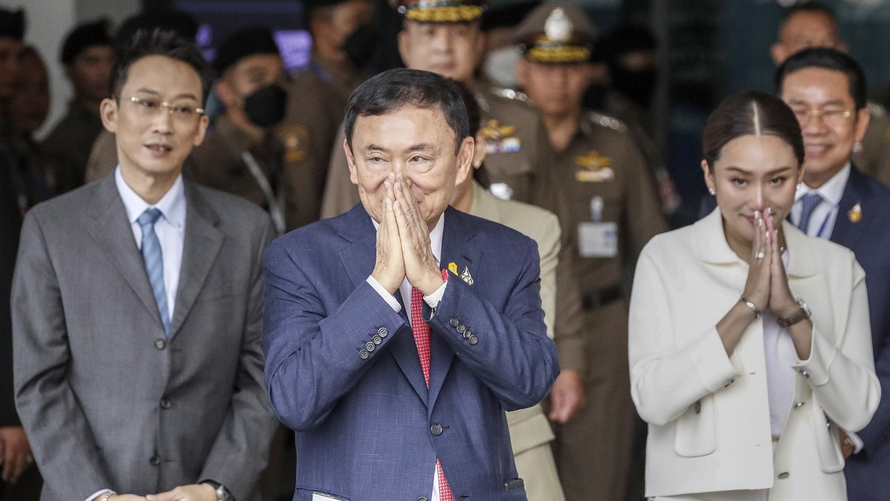 Former Thai Prime Minister Thaksin returns from exile amid the country's political instability ...