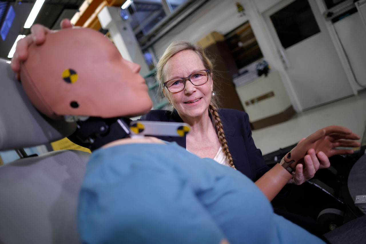 Interview with Astrid Linder, inventor of the first female dummy