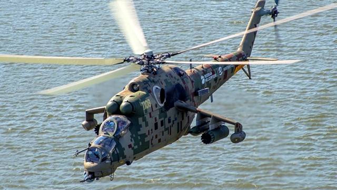 The first shipment of Russian Mi-35 attack helicopters has arrived in ...