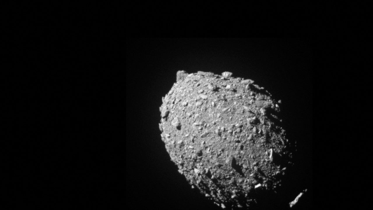 The ship NASA used to crash into an asteroid to deflect its trajectory ...