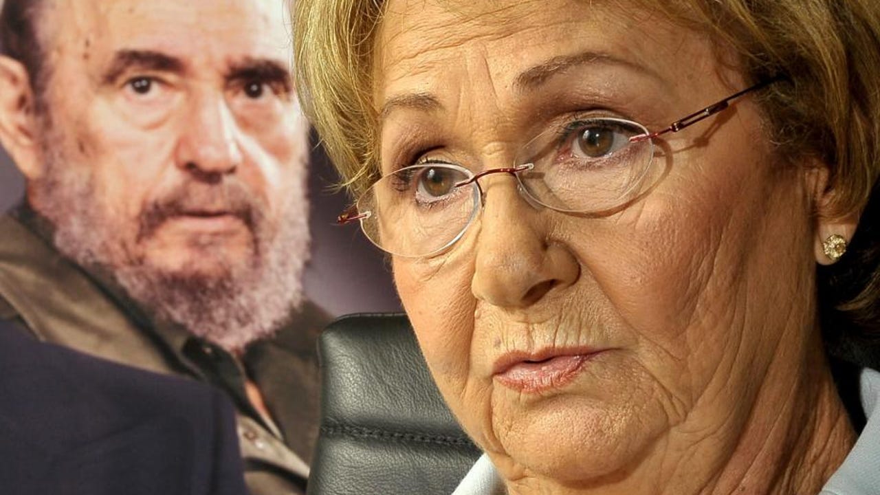 Juanita, the dissident sister of Fidel and Raúl Castro who worked with ...