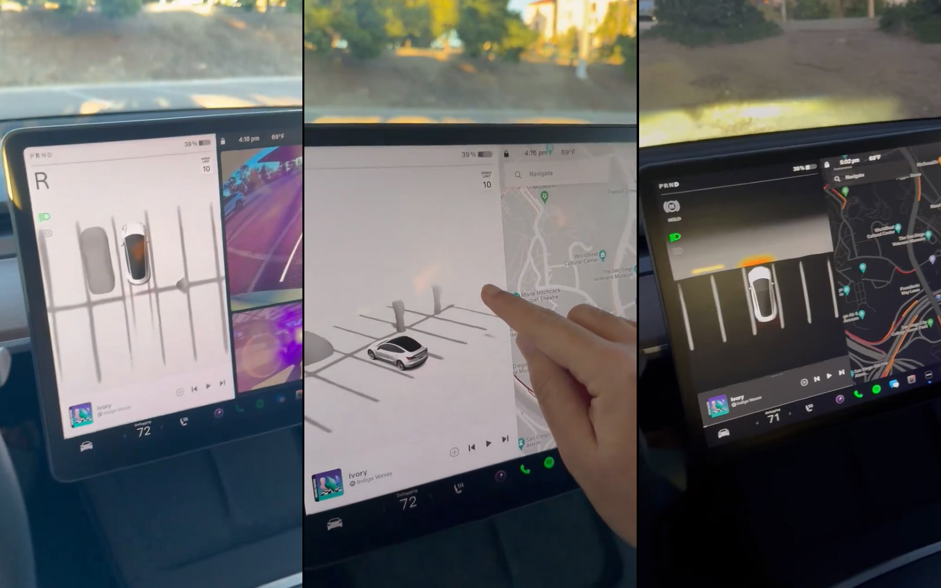 Older Teslas with ultrasonic sensors may not get the new High Fidelity ...