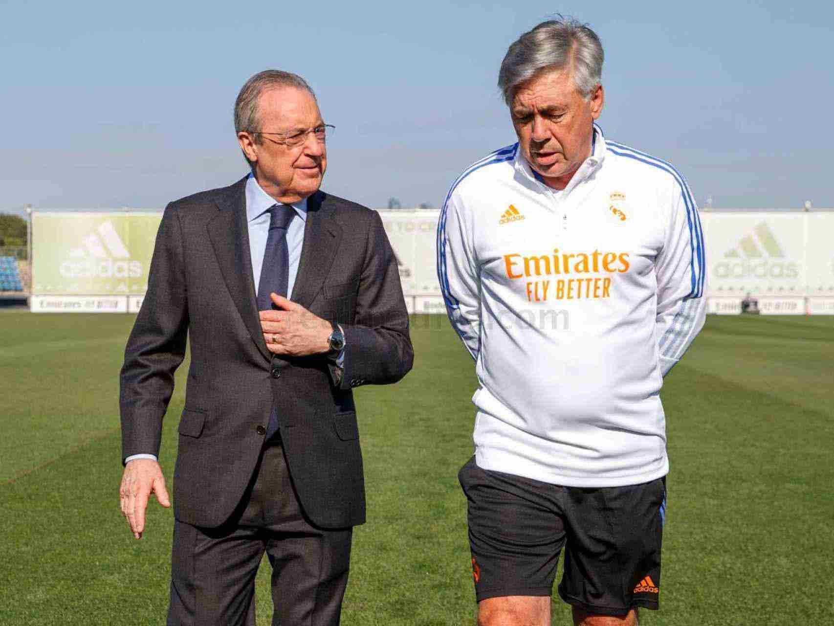 Real Madrid Carlo Ancelotti tells Florentino he wants to move on with Jesús Carames - December 6 ...