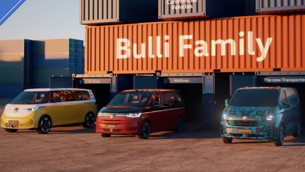 Volkswagen video shows the new VW bus and all three Bulli variants