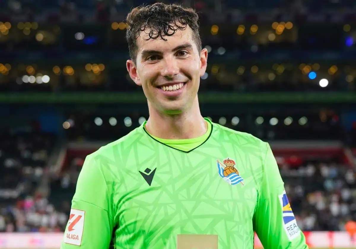 According to Unai Simón Jesús Carames, the legs of the Athletic Club ...