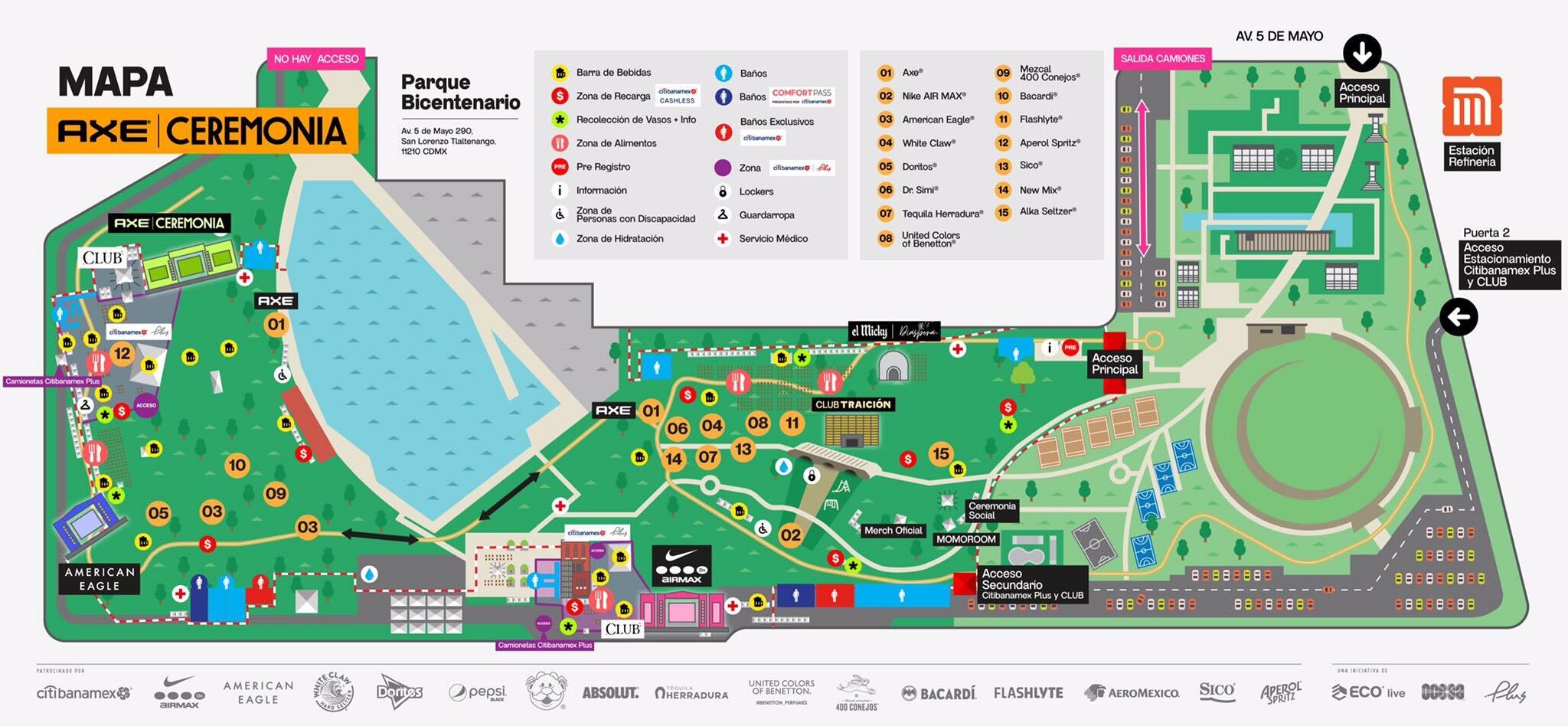 View the 2024 AX Ceremony schedules and map