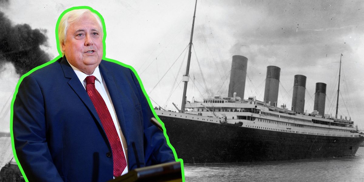 An Australian millionaire will create a replica of the Titanic