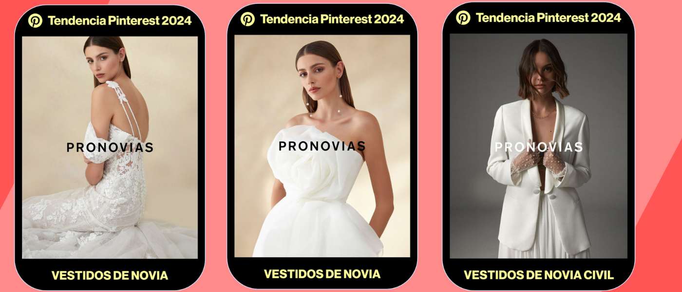 Pronovias chooses Pinterest to promote its new collection via trend badges