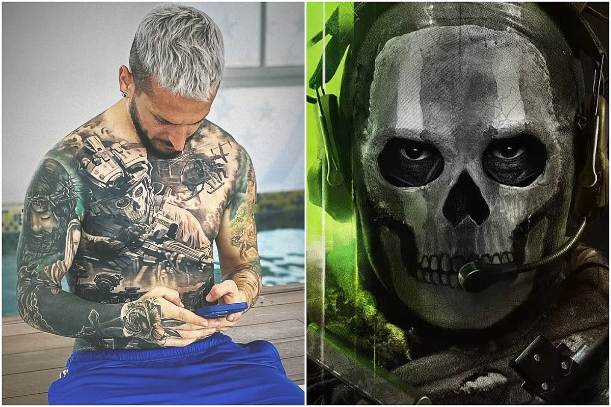 Benedetto's Call of Duty-Inspired Tattoo: The Latest Addition to a ...