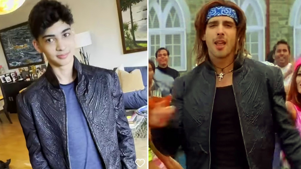 Zayed Khan's Emotional Moment: Son Zidaan Donning Iconic 'Main Hoon Na ...