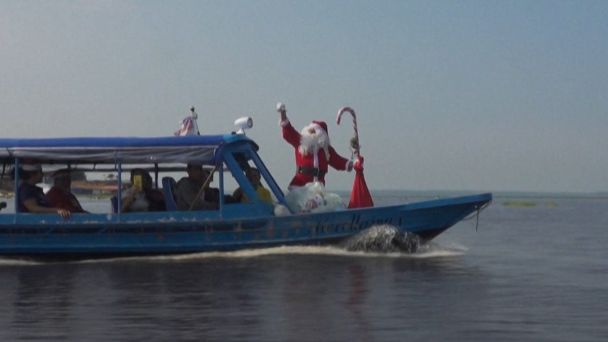 Santa's Unconventional Journey to Amazon's Indigenous Children