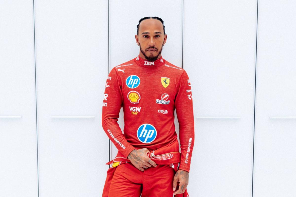 Hamilton Switches to New Helmet Color Scheme This Season Suddenly