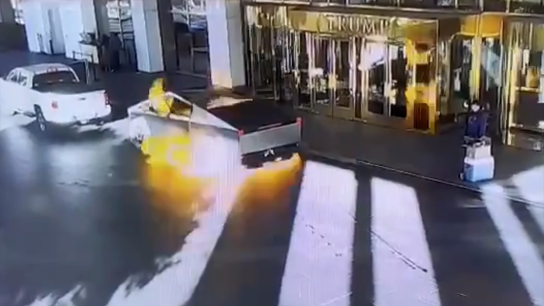 Tesla's Cybertruck Explodes Outside Trump Tower, Is This the End