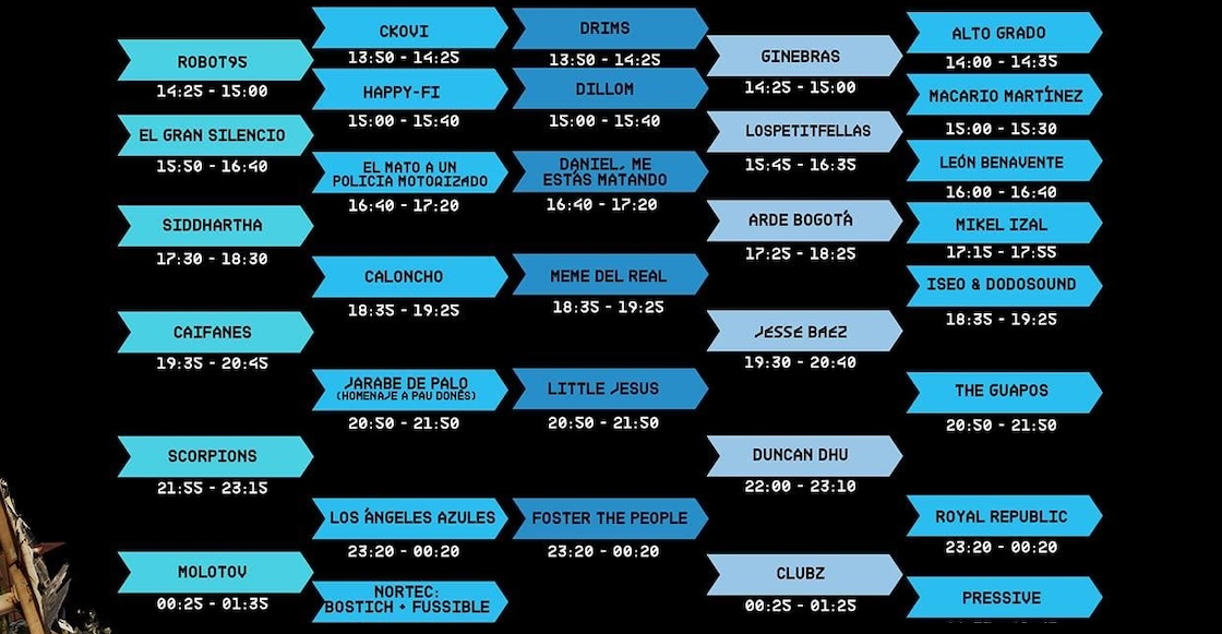 Vive Latino 2025 Schedules Released: Saturday and Sunday Lineup Revealed