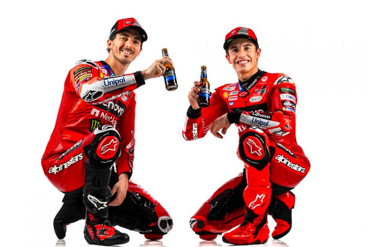 Ducati Partners with Estrella Galicia 0.0 as Official MotoGP Beer Sponsor