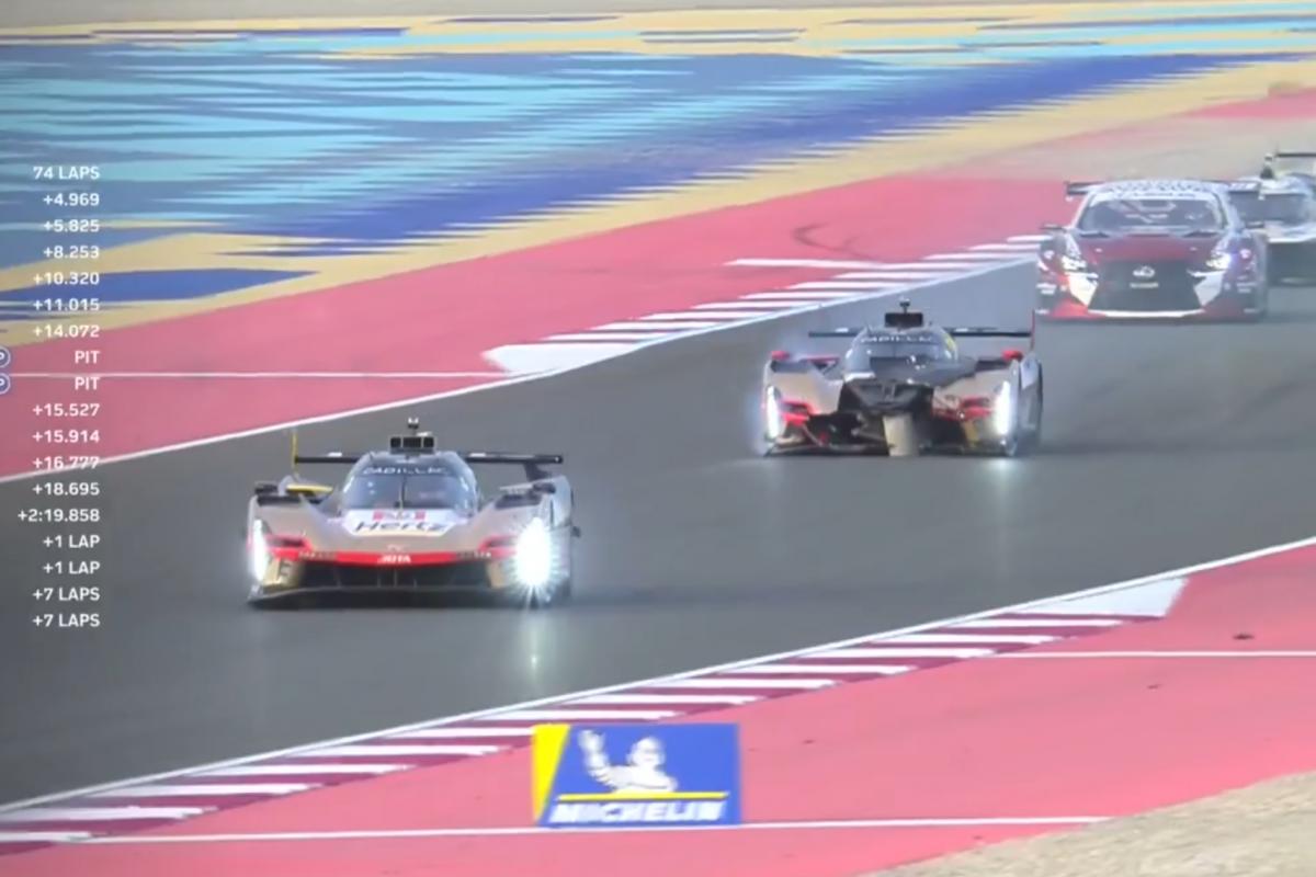 Jenson Button Crashes with Teammate Under Safety Car in Qatar WEC Test