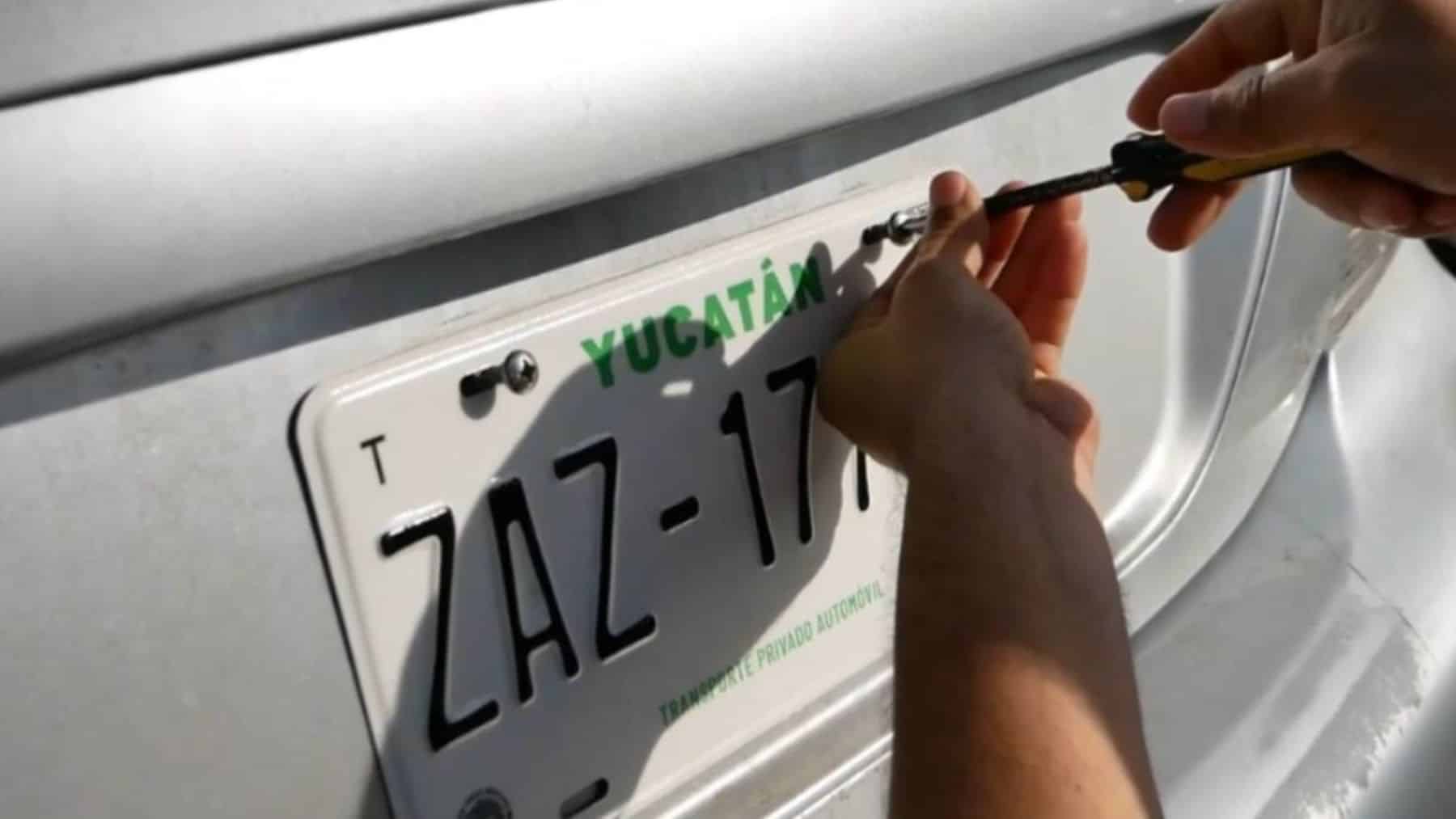 Yucatan Vehicle Plate Replacement Required for Eligible Cars in March