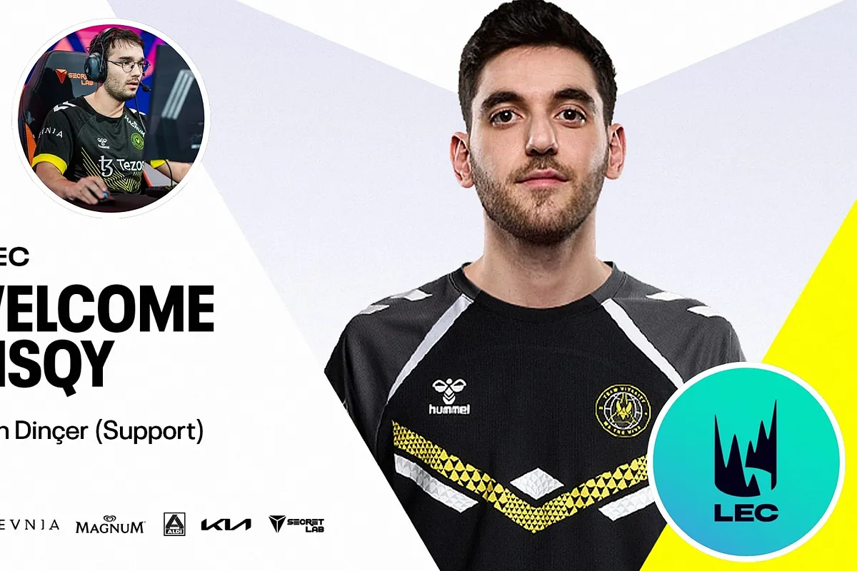 Nisqy joins Vitality as support replacing Hylissang in shocking LEC roster move