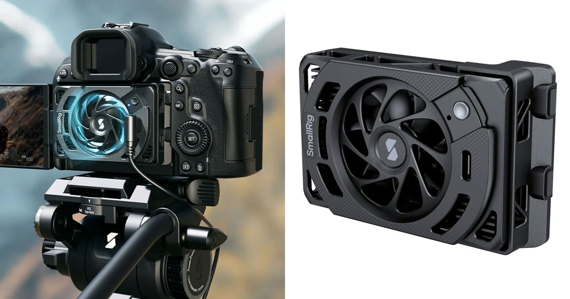 SmallRig Unveils Cooling Fan for Canon EOS R5 II