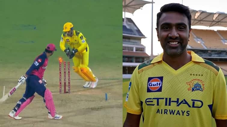 RR vs CSK: Dhoni-Ashwin Masterplan Stumps Nitish Rana