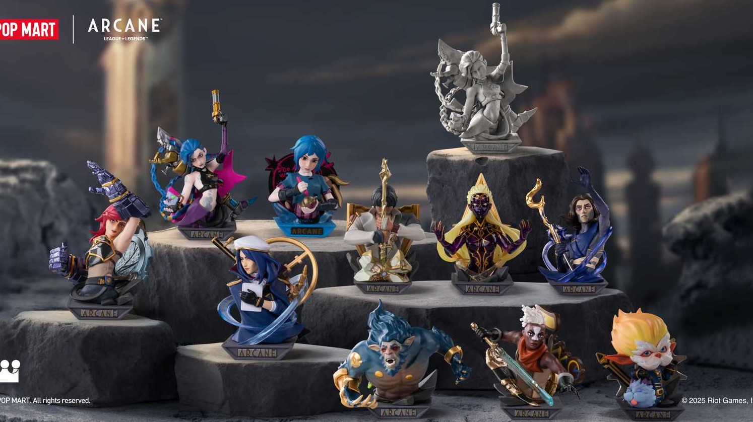 Riot Games and POP Mart Launch Arcane League of Legends SS2 Blind Box ...