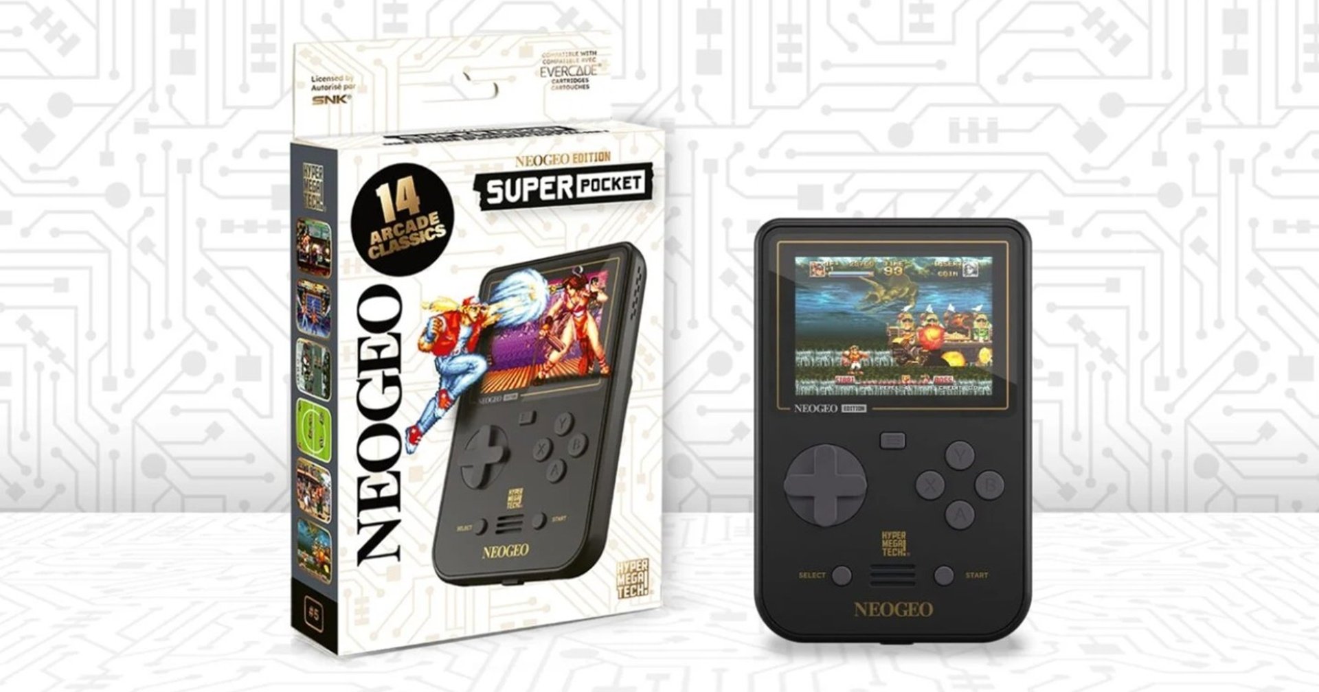 Evercade Launches Neo Geo Gaming Console and Cartridge Bundle