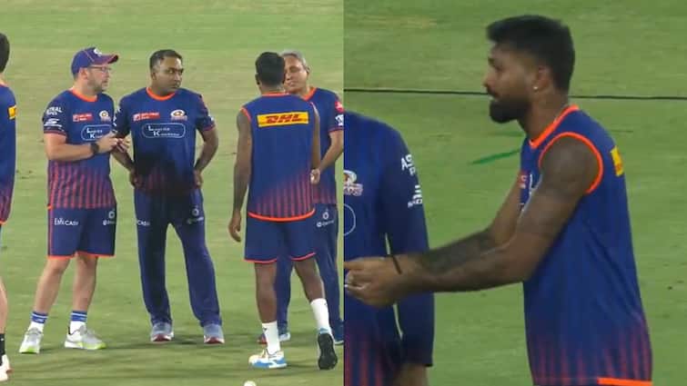 Hardik Pandya Loses Temper, Clashes with Coach Mahela Jayawardene in ...