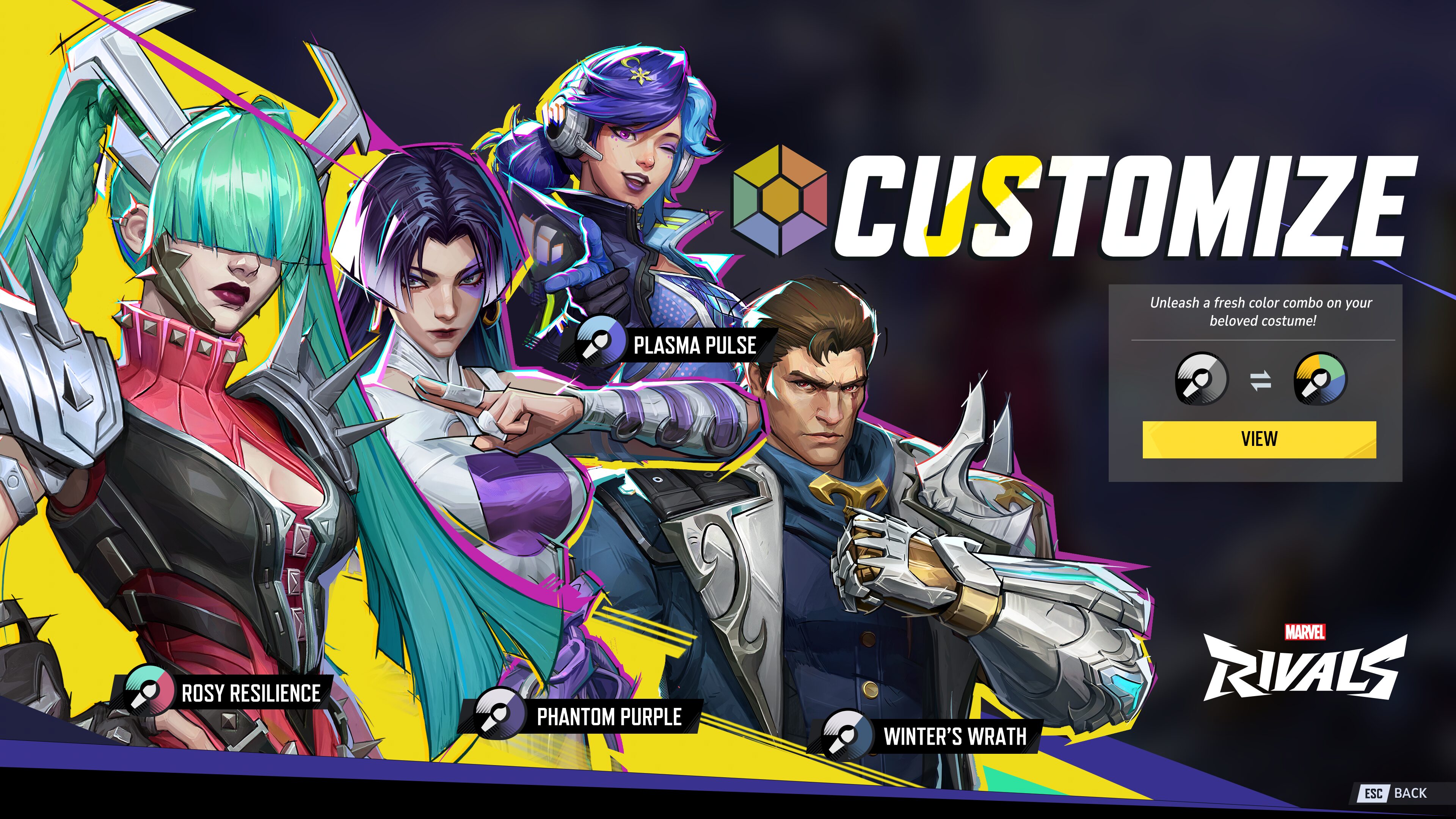 Marvel Rivals Introduces Customize Feature Allowing Players to ...